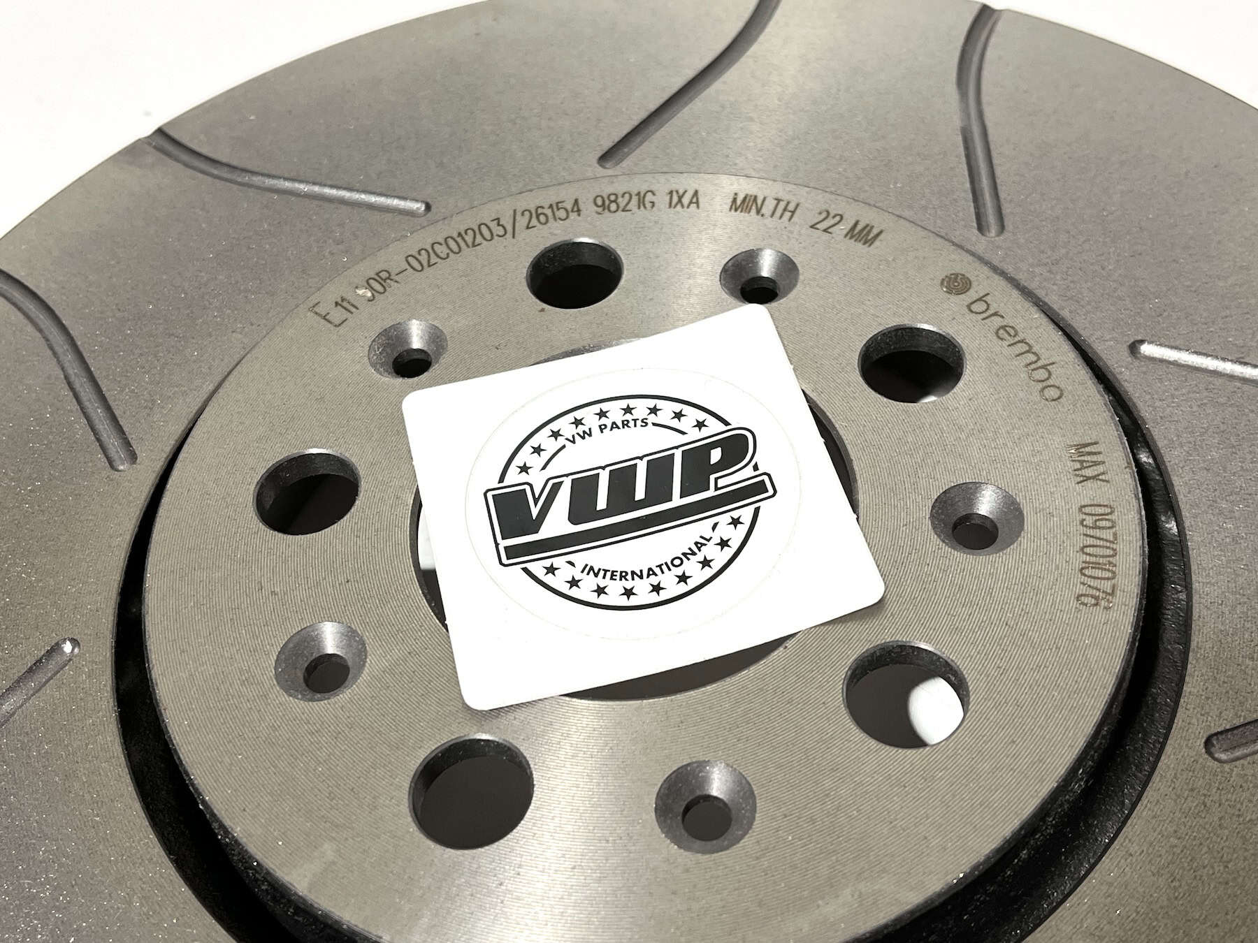 VW GOLF MK4 ESTATE SW 4MOTION REAR BREMBO CARBON GROOVED PERFORMANCE ...