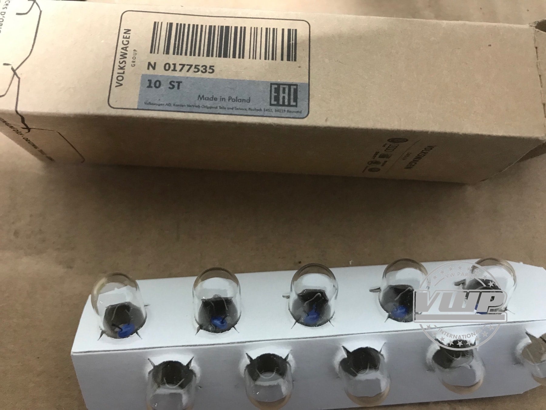 VW Audi Side Light Bulb W5W 12v 5w Light Long Life 2x New Genuine OEM ...