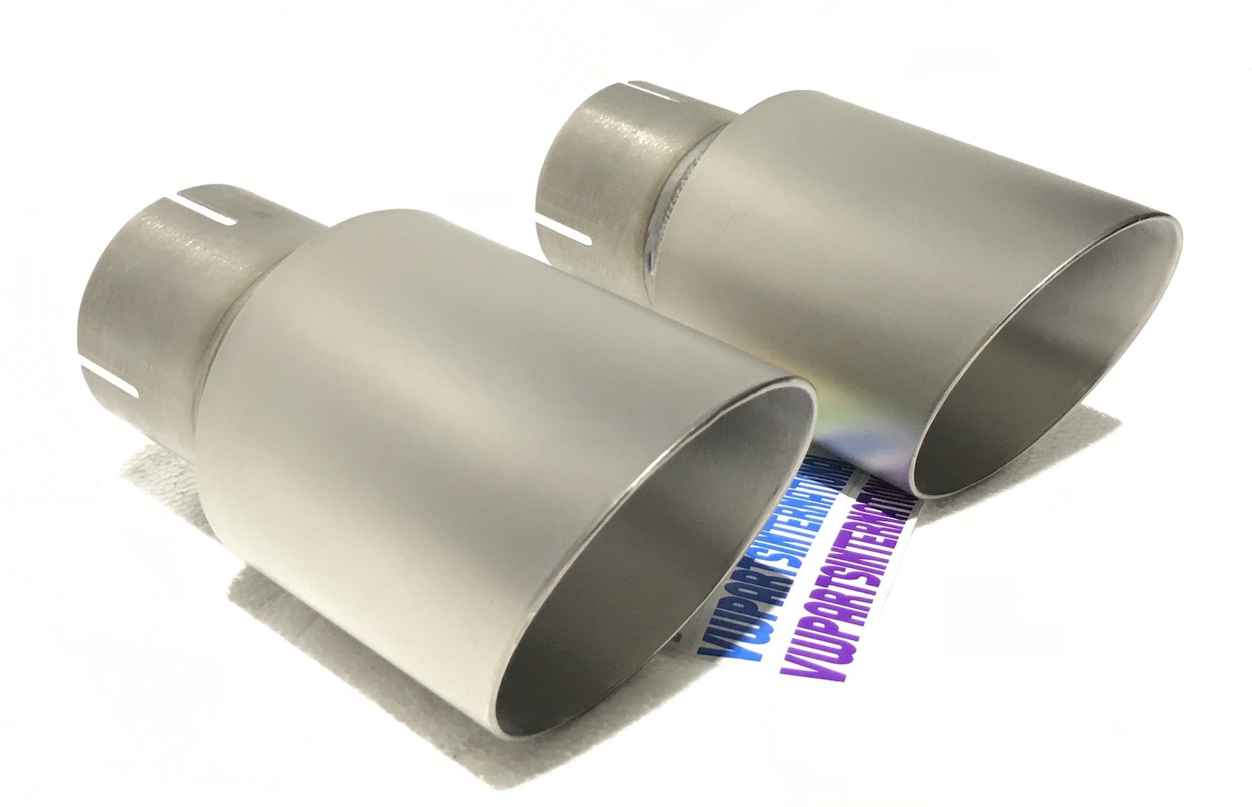 Milltek Sport Resonated Exhaust with 4.5" Titanium Tips for VW Golf MK8 ...