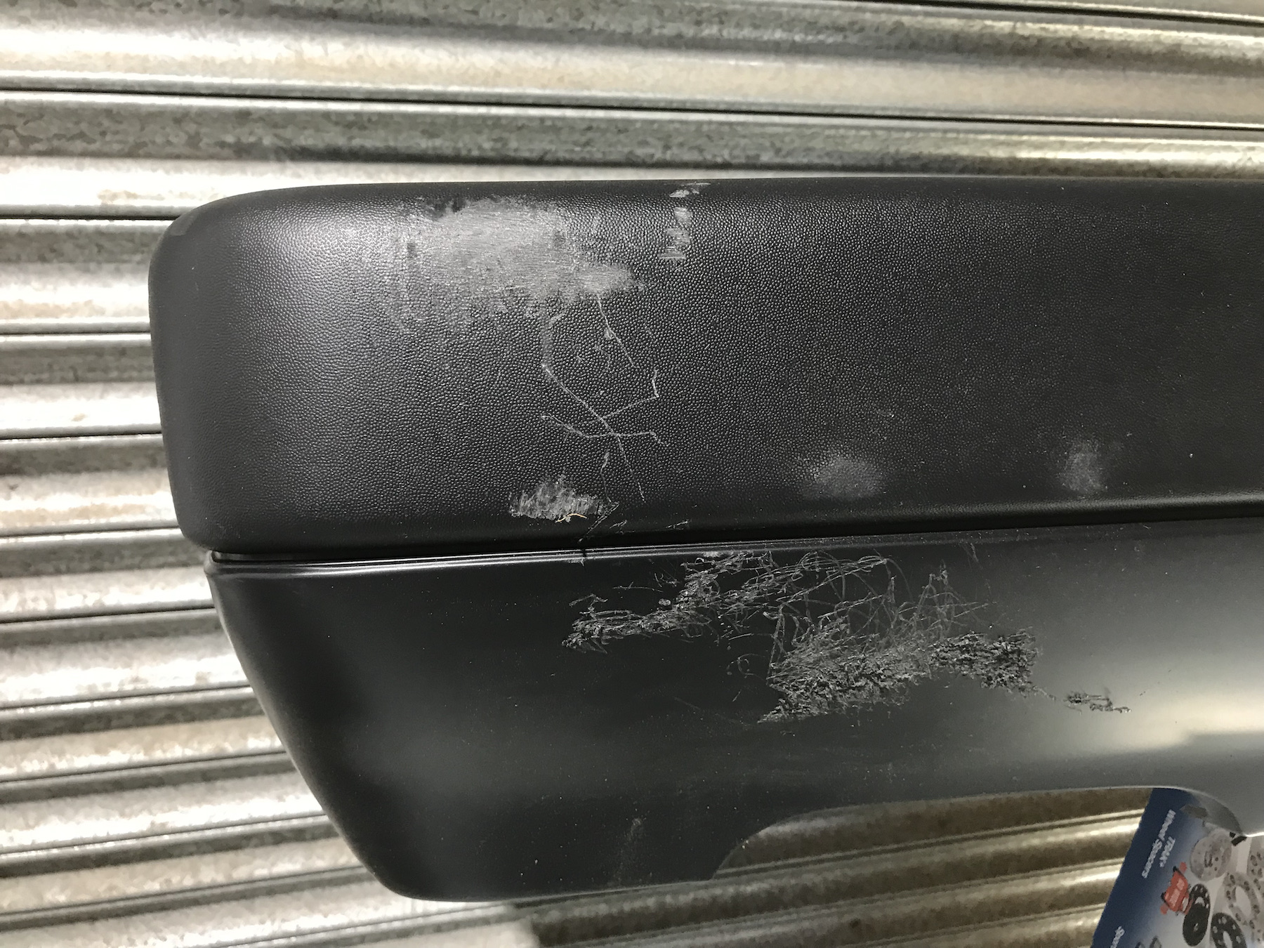 VW Golf MK2 Rear Big Bumper Brand New with Transit Damage needs repair ...