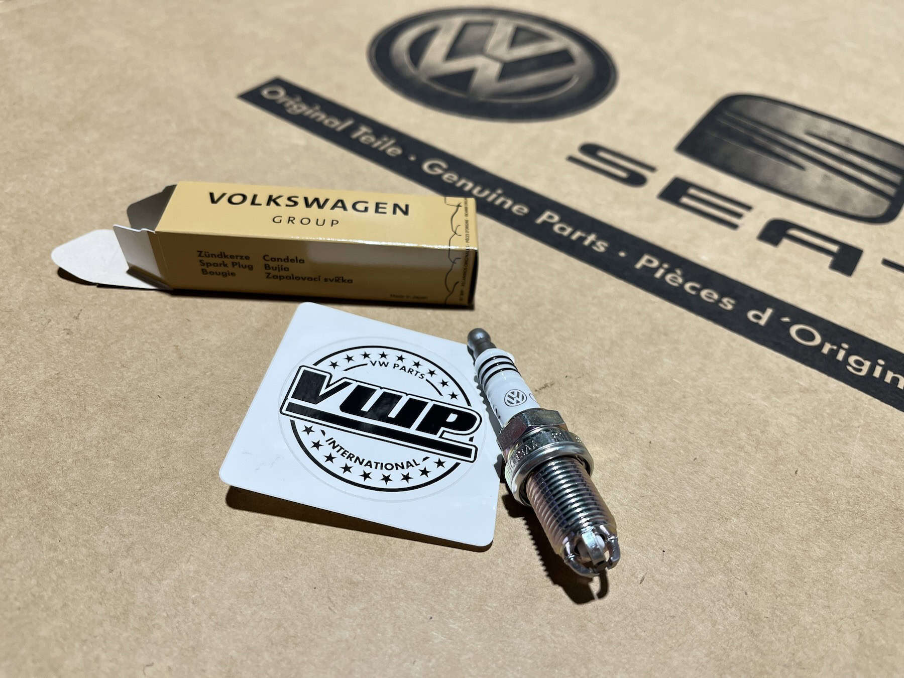 VW Touran 1T 1.6 Spark Plug NGK Longlife Engine Ignition Genuine New OEM Part VW Parts International