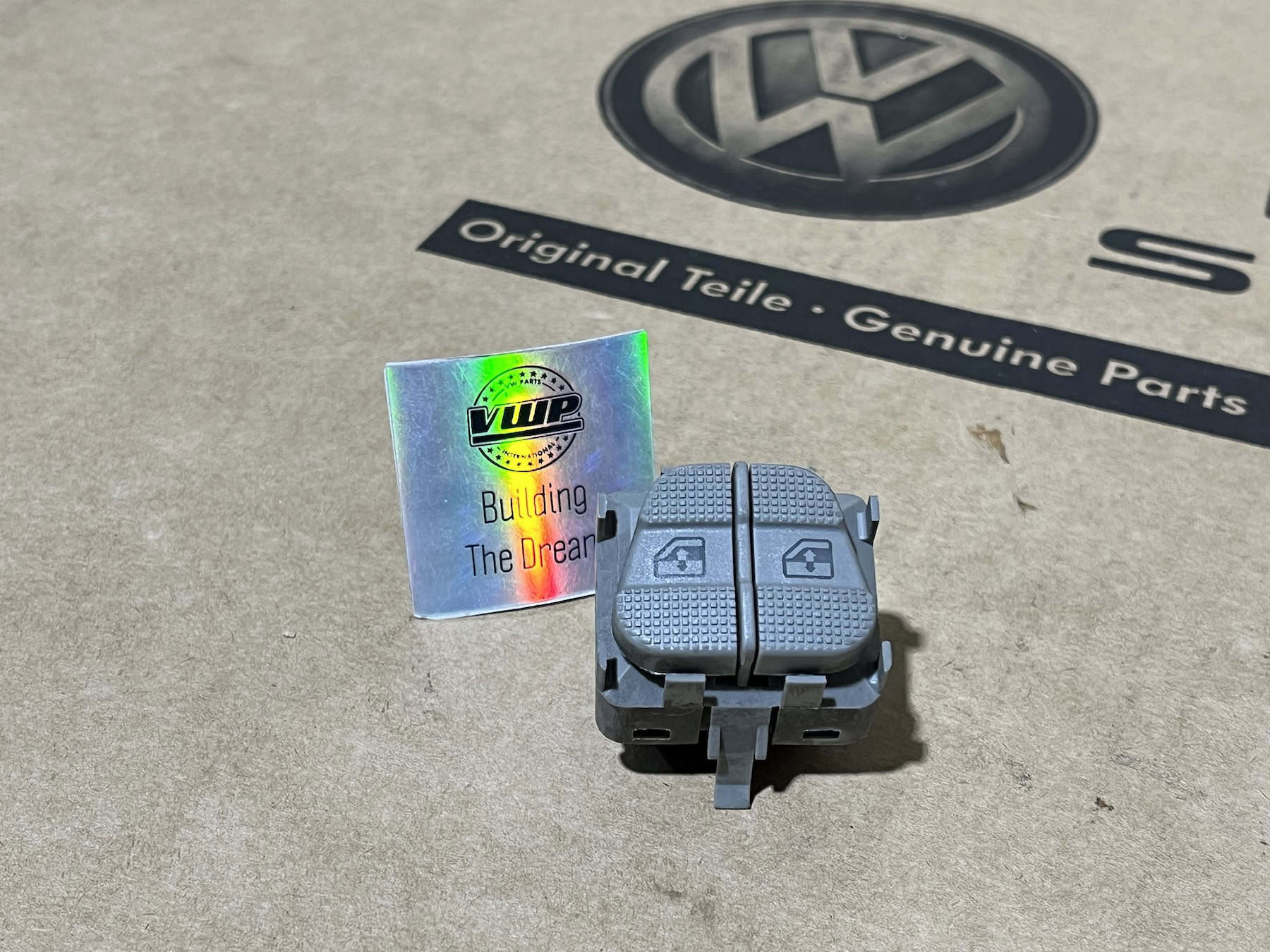 VW Golf MK3 Vento Front Drivers Electric Window Switch Beaver New ...