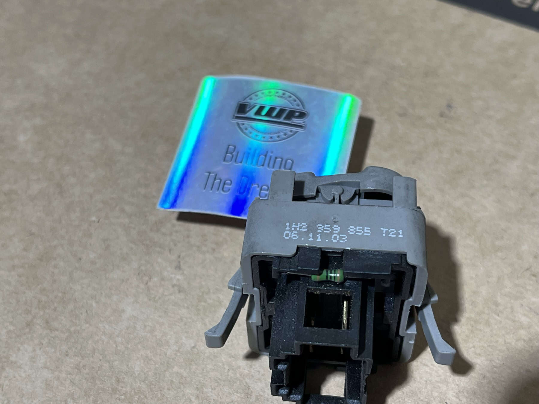 VW Golf MK3 Vento Front Drivers Electric Window Switch Beaver New ...