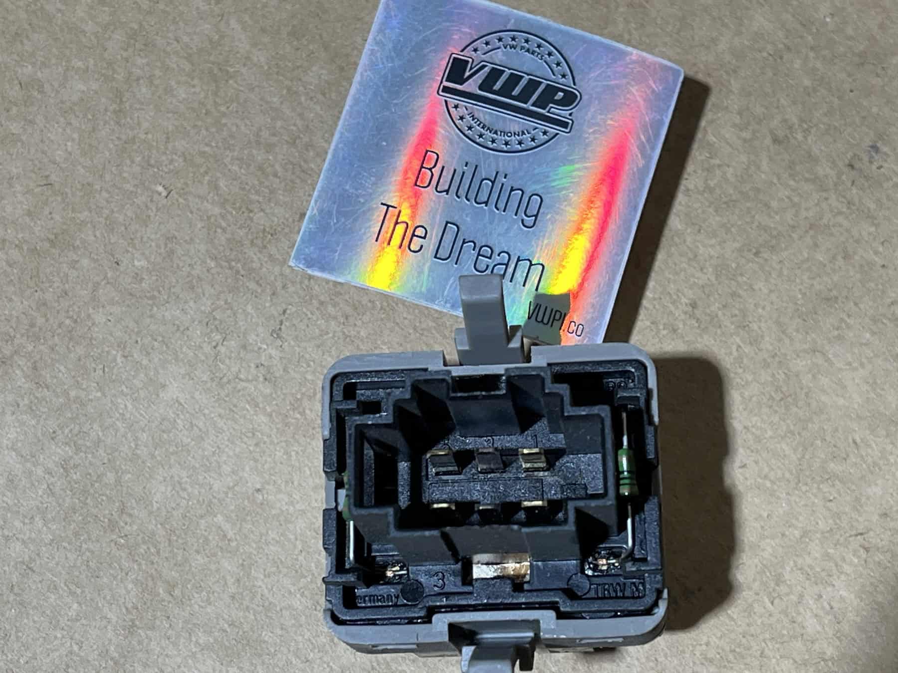 VW Golf MK3 Vento Front Drivers Electric Window Switch Beaver New ...