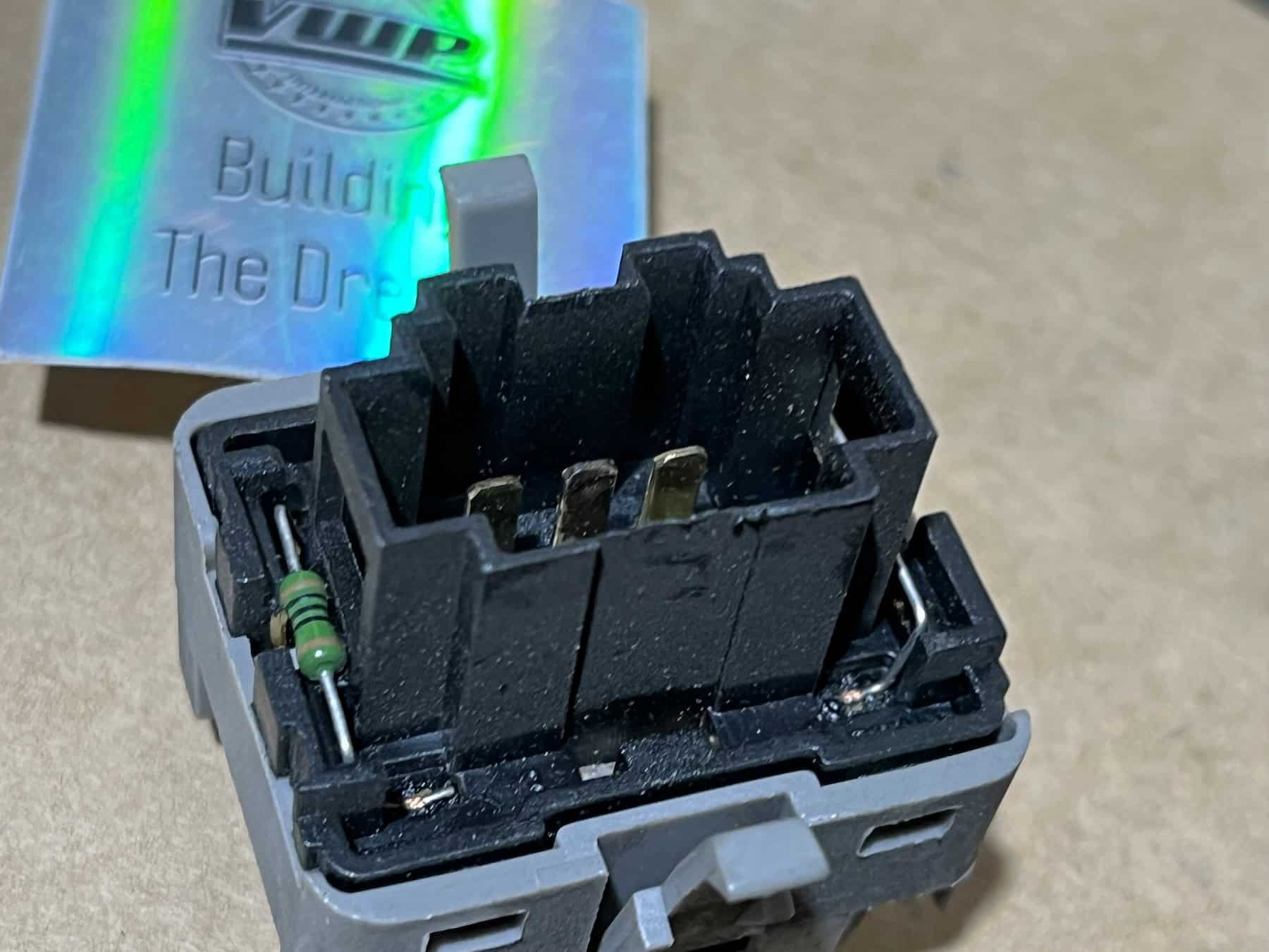 VW Golf MK3 Vento Front Drivers Electric Window Switch Beaver New ...