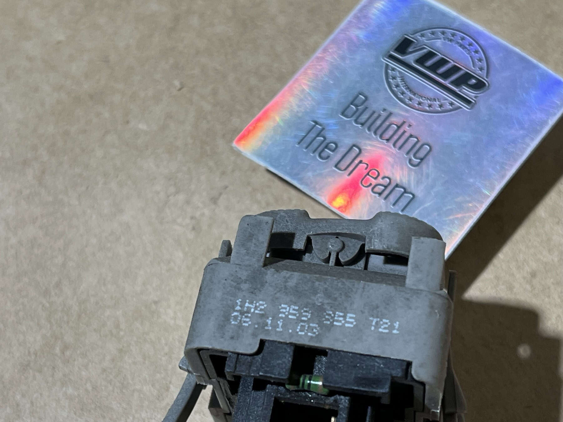 VW Golf MK3 Vento Front Drivers Electric Window Switch Beaver New ...