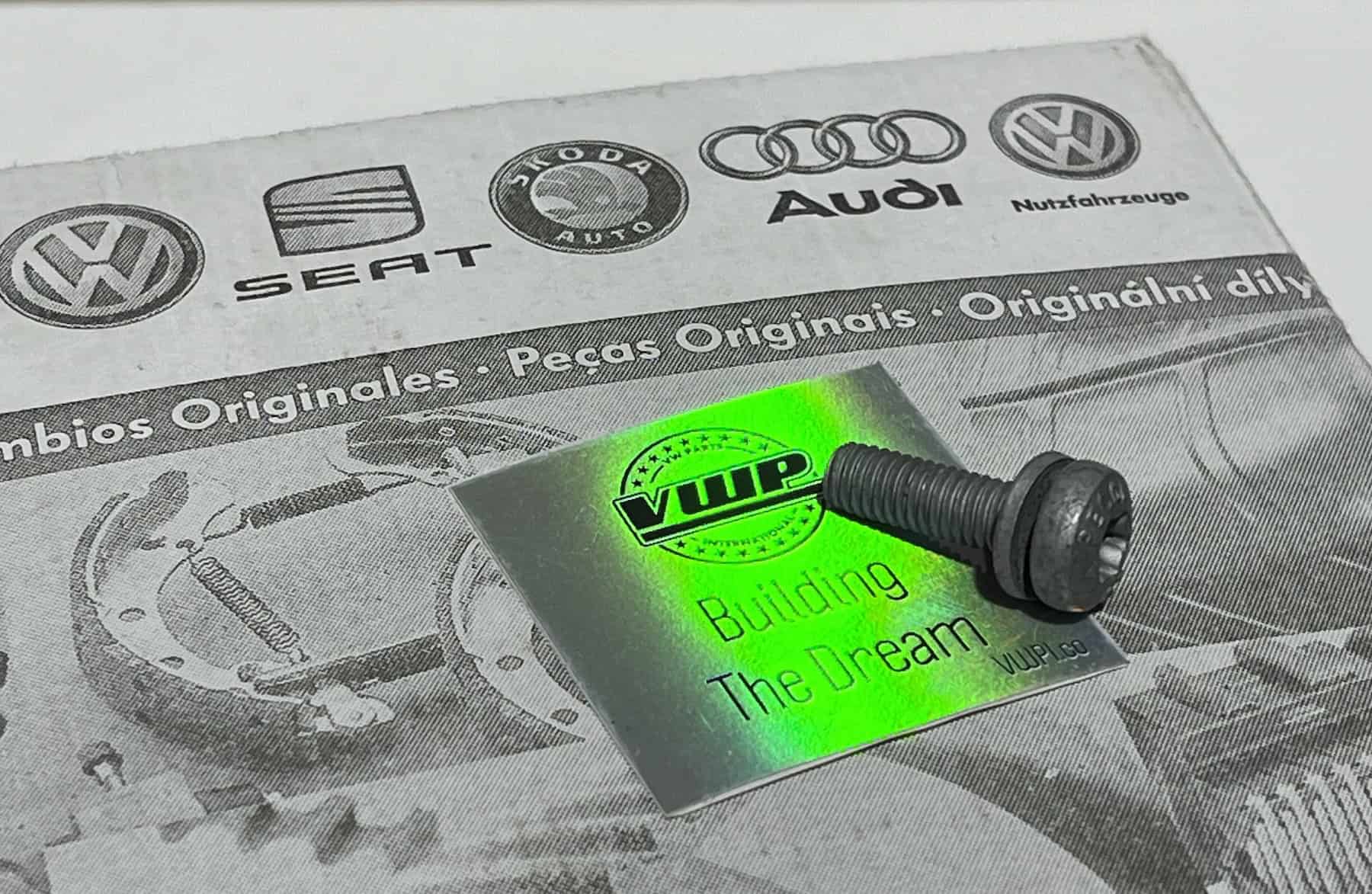 VW Golf MK4 R32 Engine Oil Sump Bolt Genuine New OEM Part - VW Parts ...