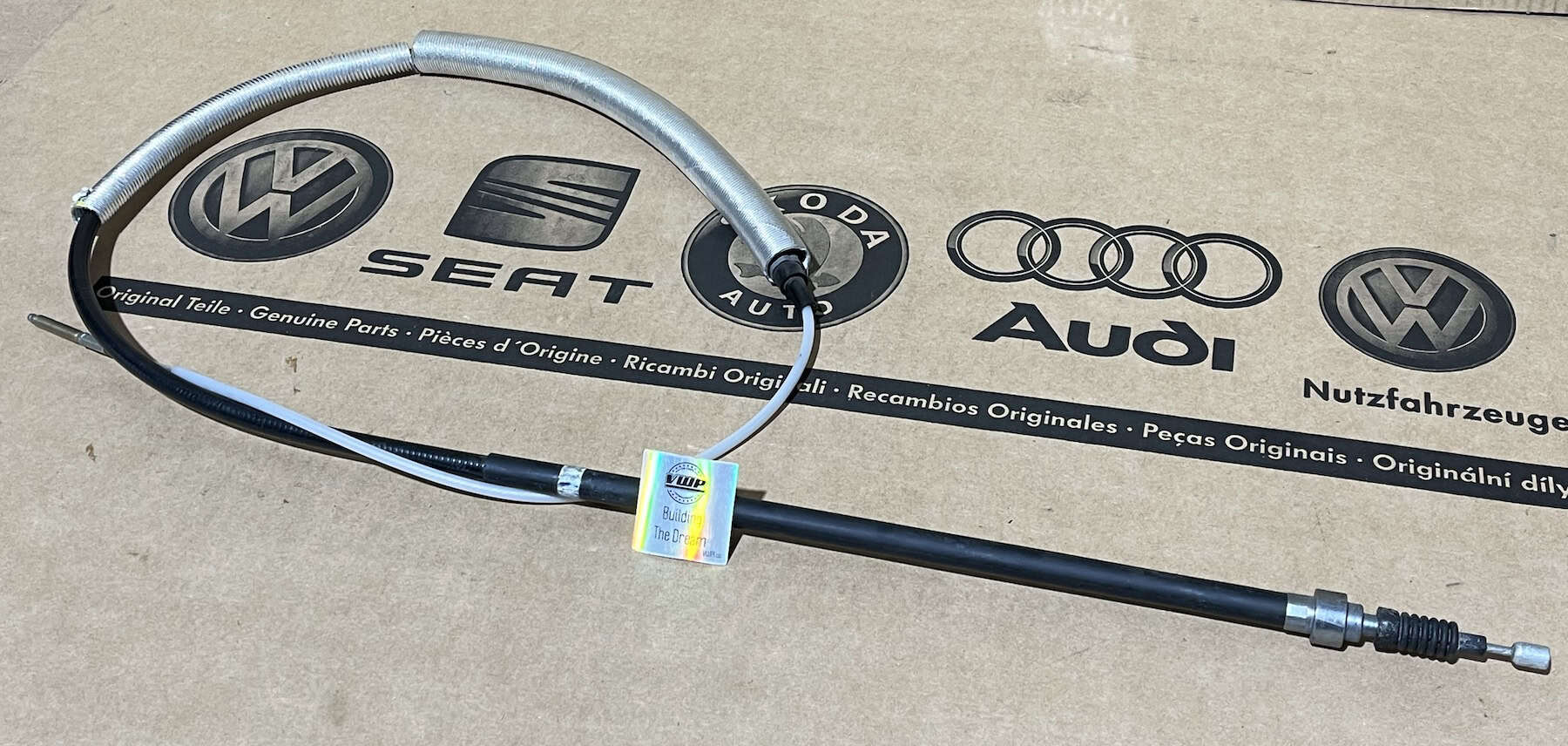 VW Passat B3 B4 Syncro Handbrake Cables x2 New NOS Genuine OEM Parts ...