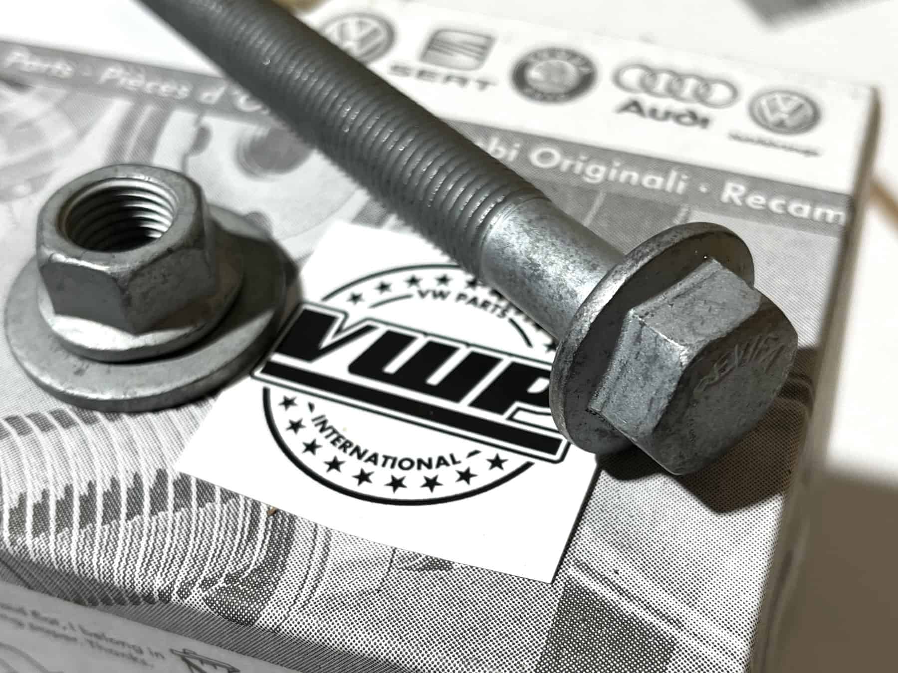 Audi A4 B9 Front Suspension Wishbone Control Arm Guide Bolt and Nut 1x ...