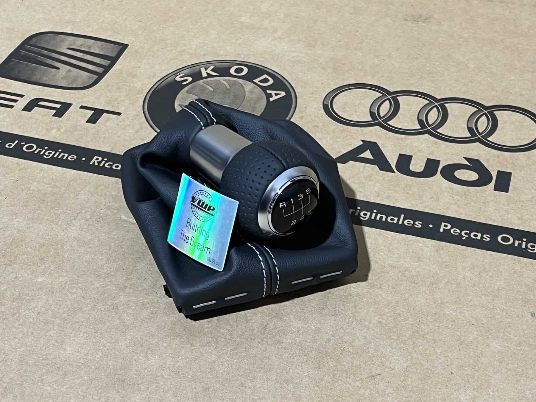 Audi A3 S3 8V Sportback Cabriolet quattro Black Leather Gear Knob ...