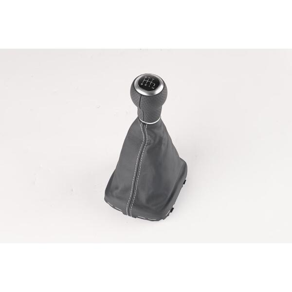 Audi A6 Avant Quattro Wood Leather Gear Knob Jive Grey Beige Gaiter ...