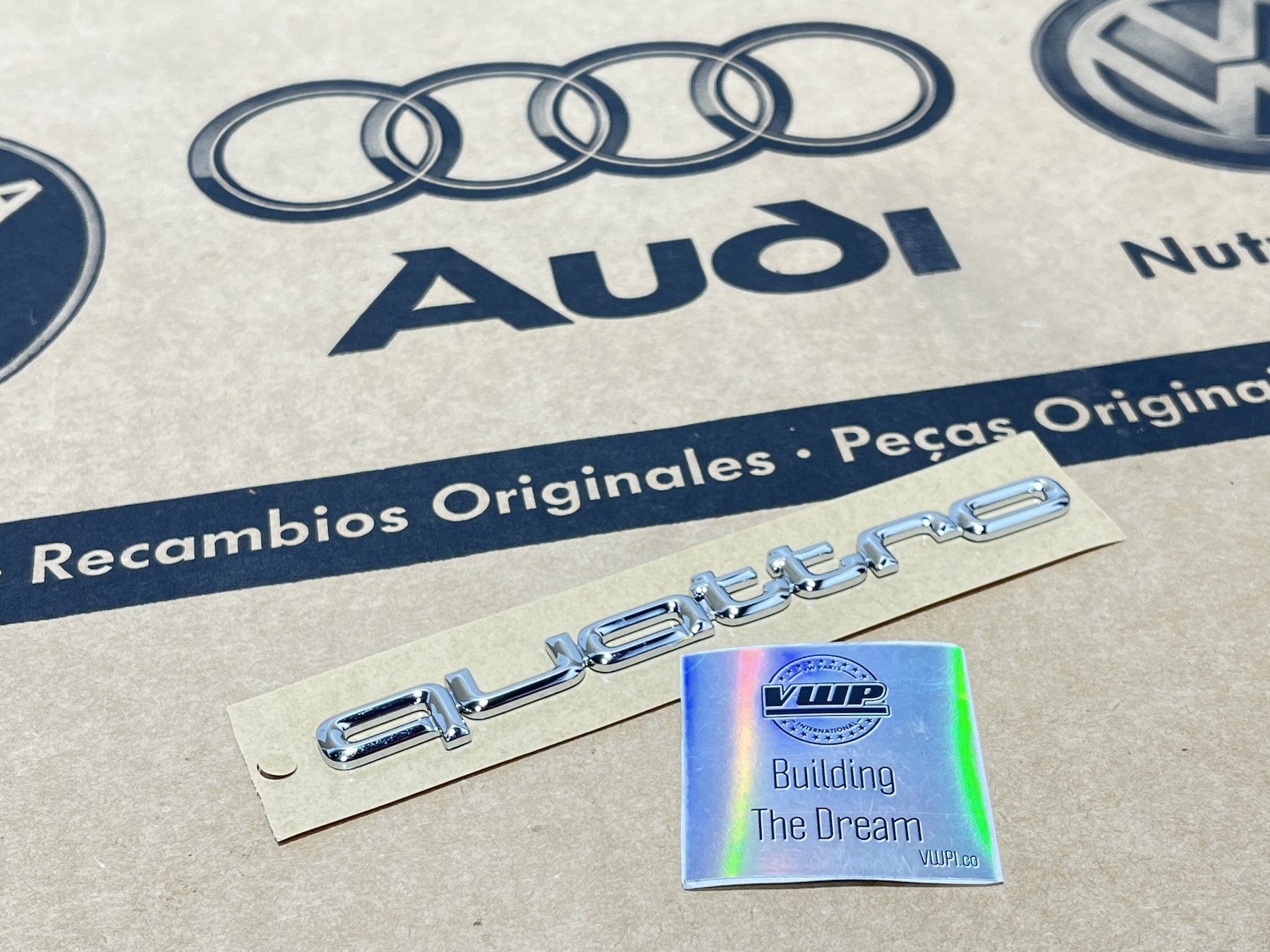 Audi V8 RS2 80 100 Coupe Rear Quattro Boot Badge Trunk Tailgate Logo ...